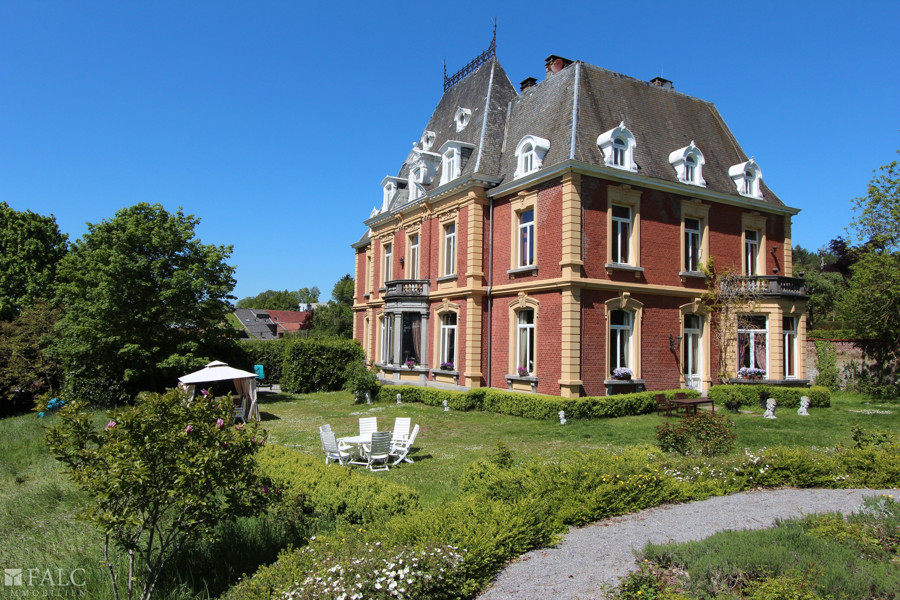 Château near Liège in Wallonia