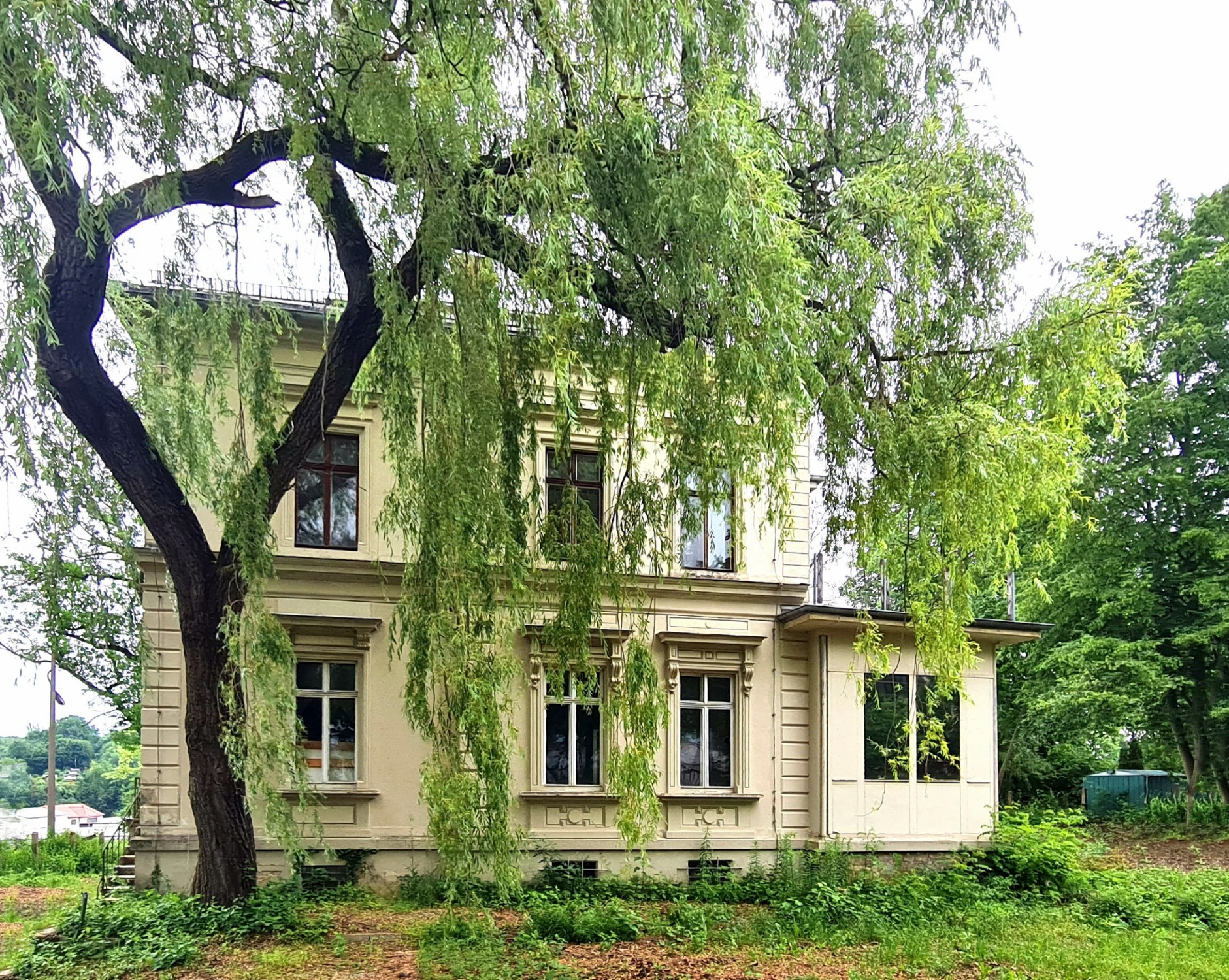 Historical villa in Meerane, Saxony