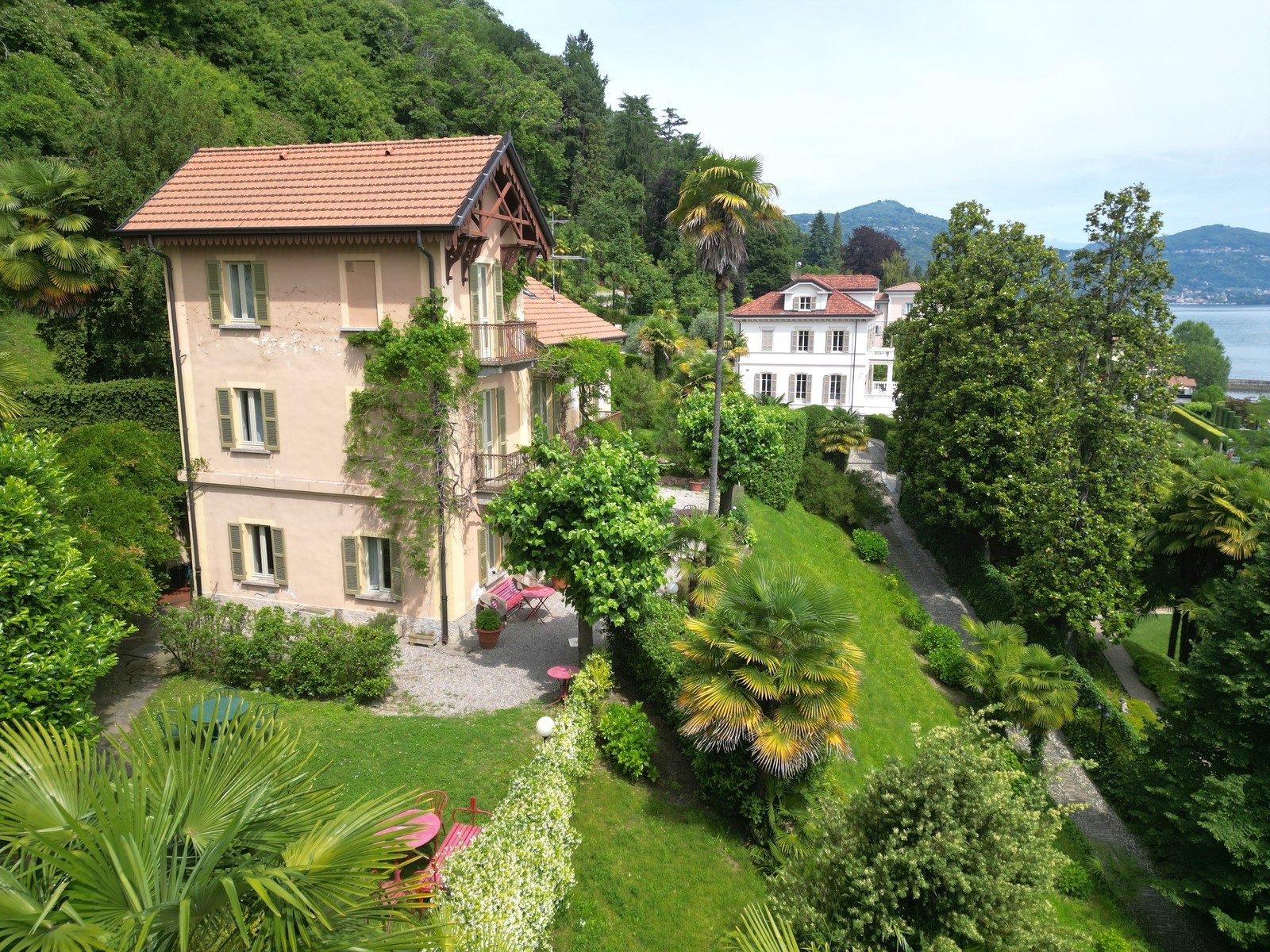 Historic villa in Meina at Lake Maggiore