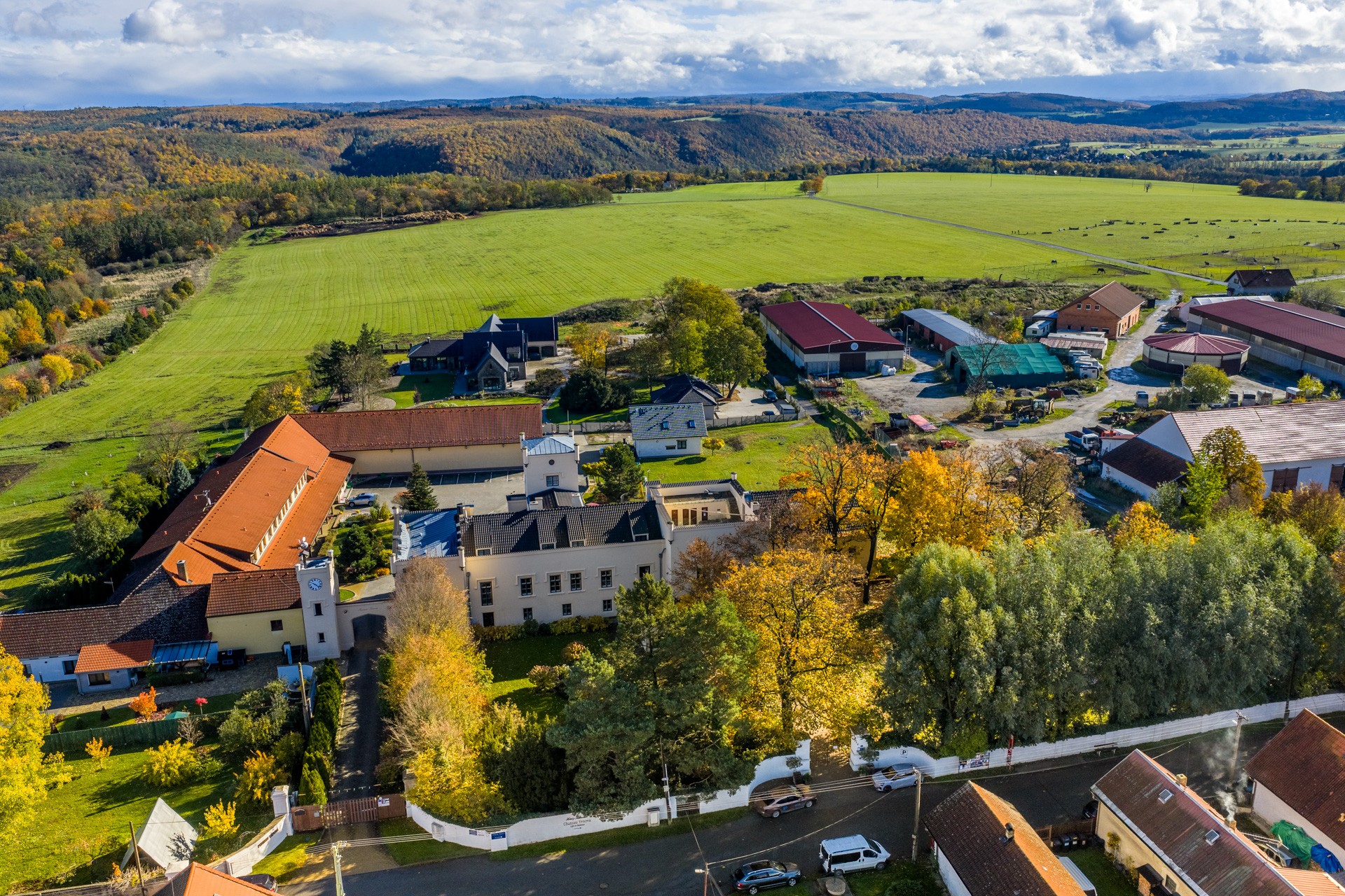 Castle hotel near Prague