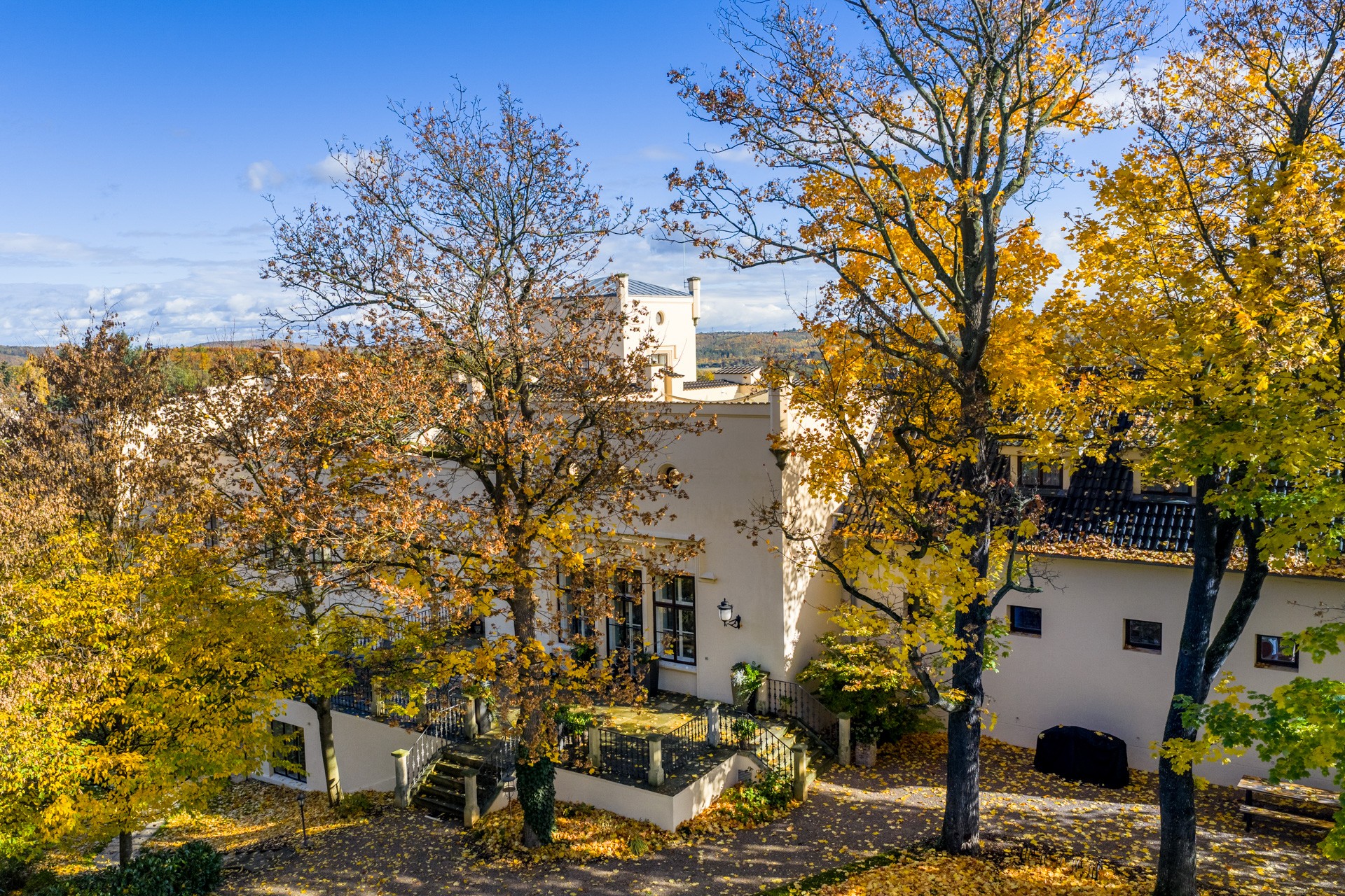 Castle hotel near Prague